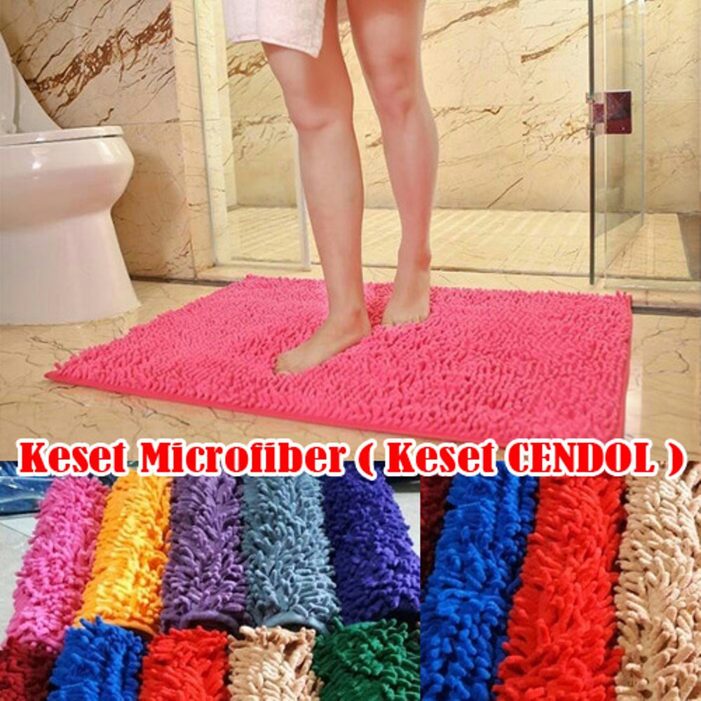 Jual Keset Cendol Tebal / Keset Microfiber Doff/Keset Anti Slip ...