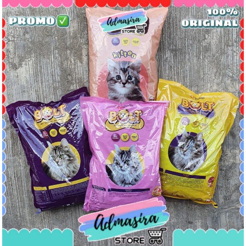 Jual BOLT 800gr makanan kucing terbaik NETTO 800 gram | Shopee Indonesia