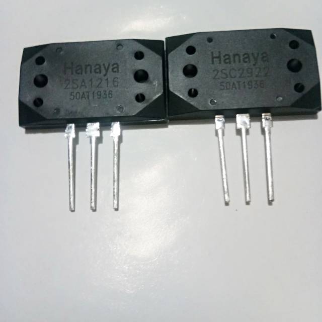 Jual Transistor Sanken A1216 C2922 4RB RRT#1 set. 1 pasang# tegangan 20volt | Shopee Indonesia