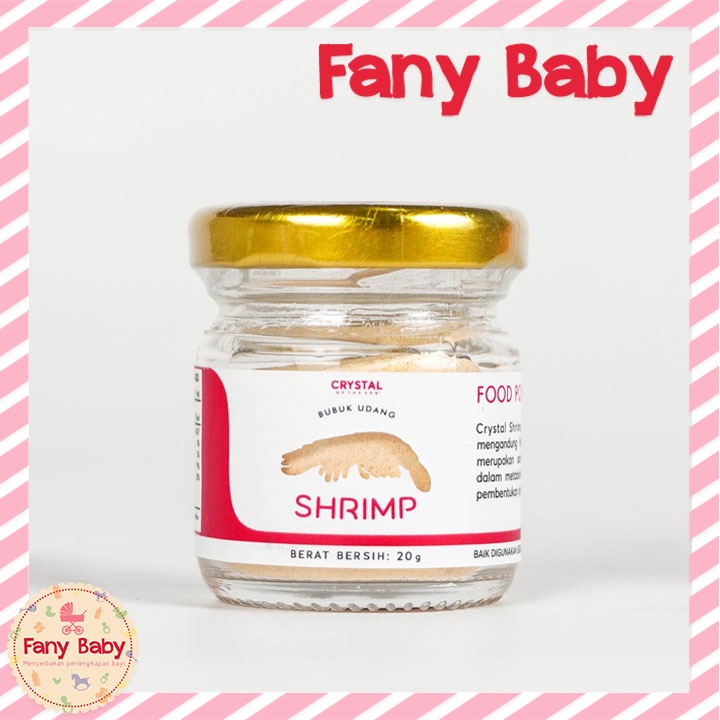 Jual CRYSTAL OF THE SEA WHITE SHRIMP POWDER 20G | Shopee Indonesia
