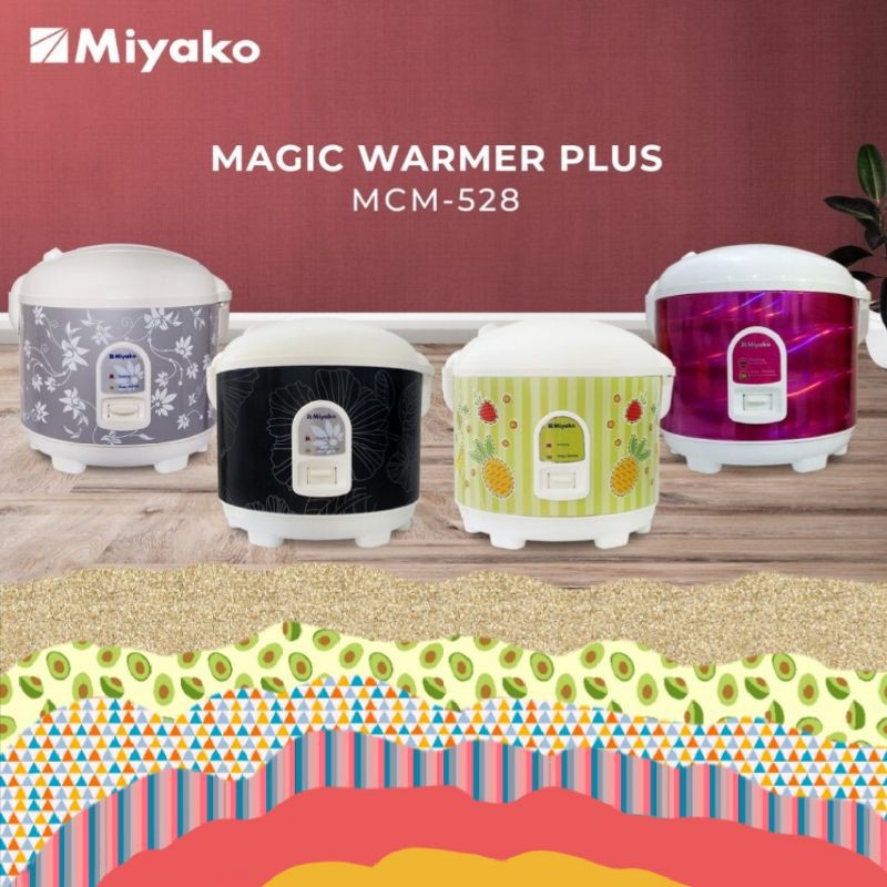 Jual Magic Com Miyako MCM-528 / Rice Cooker Kapasitas 1,8 Liter ...