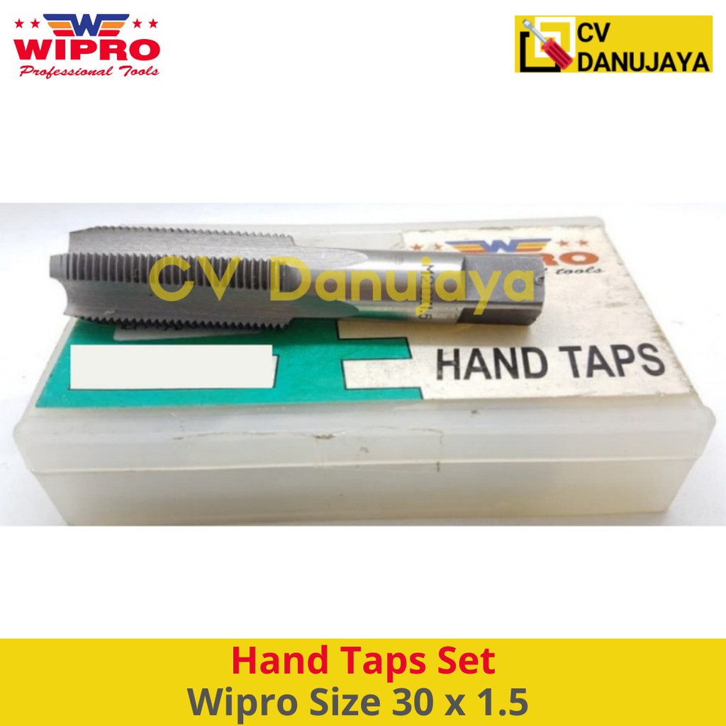 Jual Hand Tap Handtap Handtaps Taps tools Set Size M30X1.5 / M30 x 1.5 ...