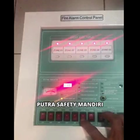 Jual MCFA MAIN CONTROL FIRE ALARM 5 10 20 ZONE FACP KONVENSIONAL INDIKATOR PERINGATAN PEMADAM ...