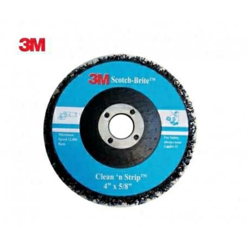 Jual 3M Scotch-Brite Clean N strip 4inch x 5/8i inch | Shopee Indonesia