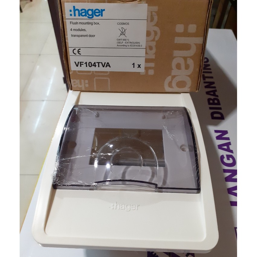 Jual Hager Box MCB Inbow 4Group (VF104TVA) / 8Group (VF108TVA ...