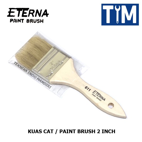 Jual ETERNA Kuas Cat 2 INCH - Paint Brush 2” tipe 611 | Shopee Indonesia