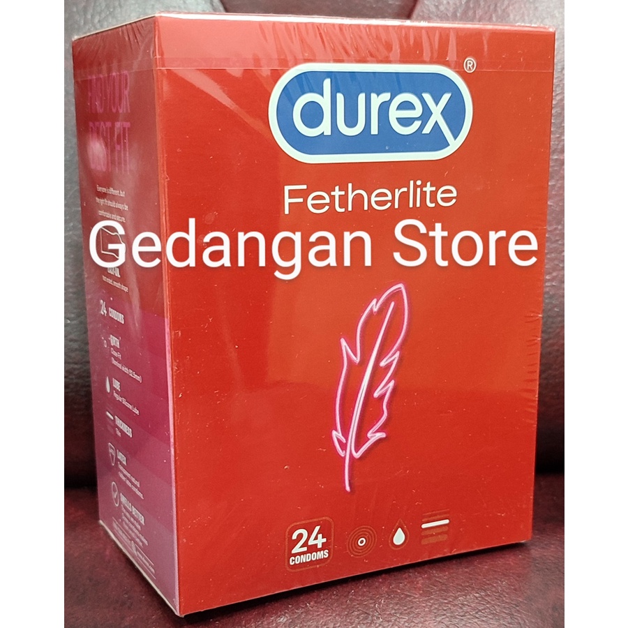 Jual Durex Fetherlite isi 12 / 24 pcs | Shopee Indonesia