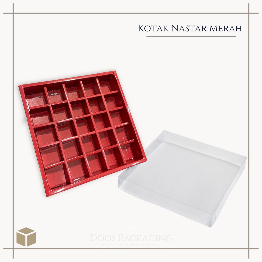 Jual Box Packaging Nastar Sekat Mika Lebaran Hampers | Shopee Indonesia