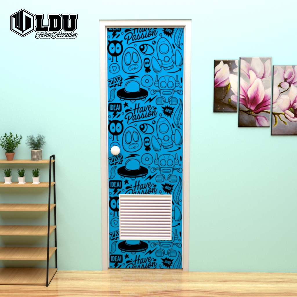 Jual stiker pintu kamar mandi - sticker pintu kamar mandi - stiker ...