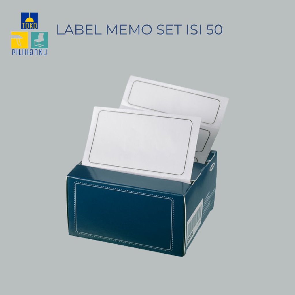 Jual 365 Label Memo Sticky Notes Putih Penanda Wadah Toples Penyimpanan ...