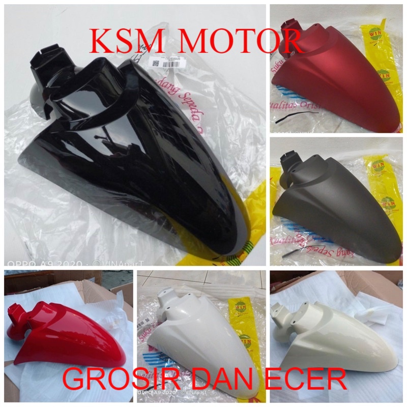Jual Spakbor depan scoopy esp k93 2017 2020 hitam merah putih krem ...