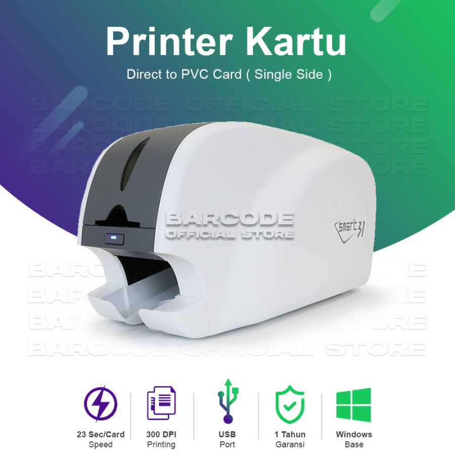 Jual PRINTER CETAK KARTU SMART 31S PVC AKSES ANGGOTA | Shopee Indonesia