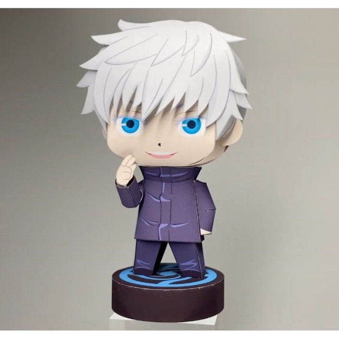 Jual Chibi Papertoy Satoru Gojo Jujutsu Kaisen Papercraft | Shopee ...