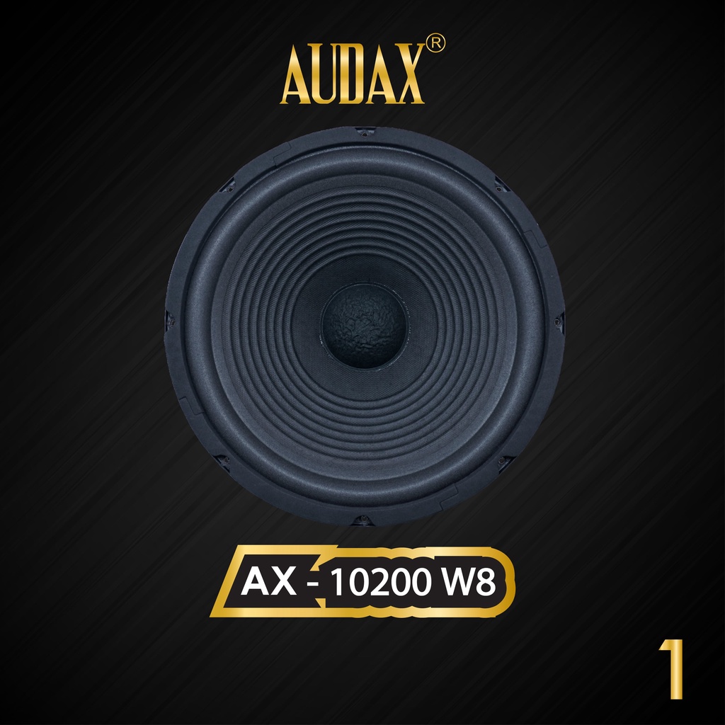 Jual Audax - Speaker Pasif 10" AX-10200 W8 Karaoke Series Woofer MK II ...