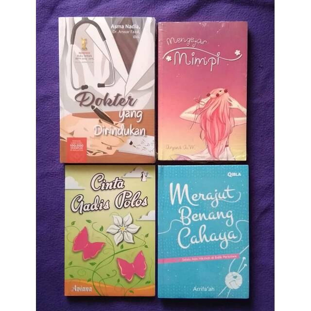 Jual Paket novel campuran Dokter yang Dirindukan dan lainnya (4 buku) | Shopee Indonesia