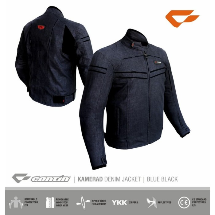 Jual MOTOR-JAKET- JAKET TOURING CONTIN KAMERAD MAN 100% ORIGINAL -JAKET ...