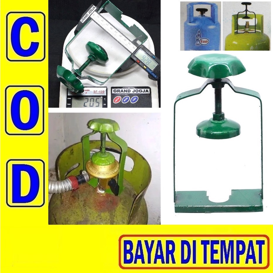 Jual 3D Alat Pengaman Regulator Gas Kompor Tabung Lpg Elpiji | Shopee ...