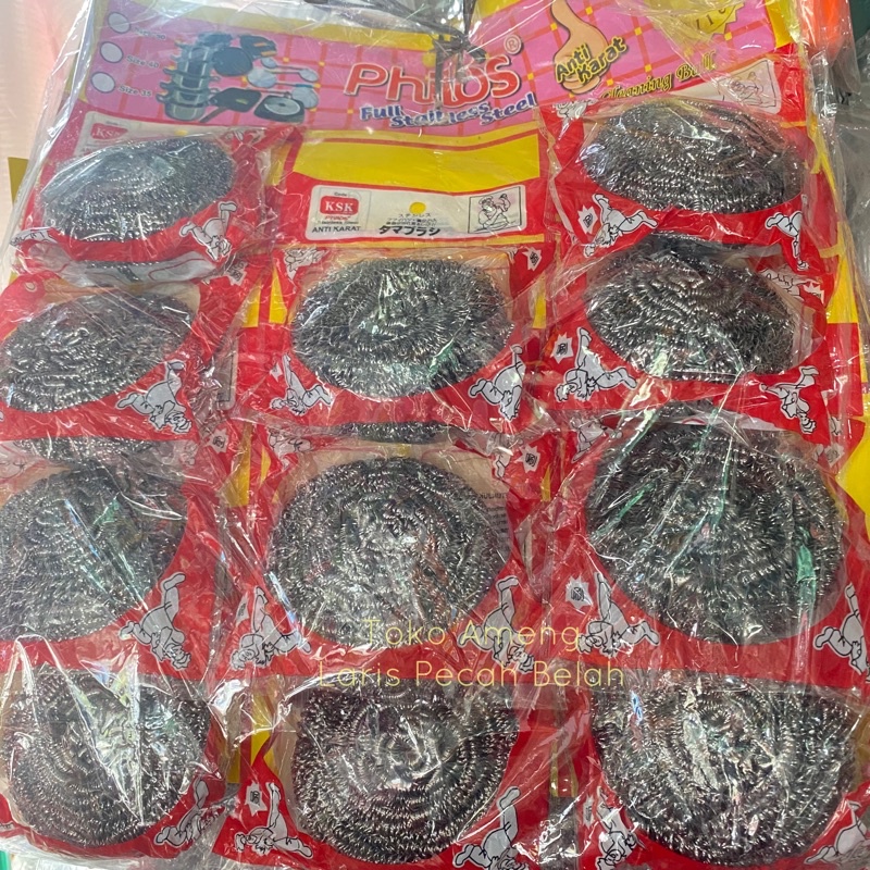 Jual Sabut Besi Stainless Steel Anti Karat JUMBO | Sabut Cuci Piring ...