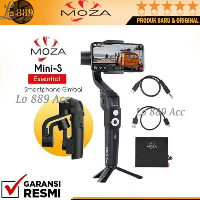 Jual Moza Mini S Essentials 3-Axis Smartphone Gimbal Stabilizer-Gimbal Hp | Shopee Indonesia