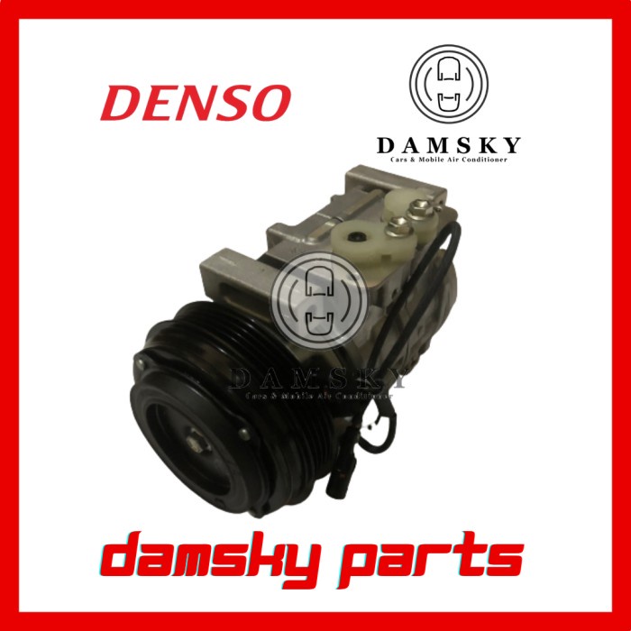 Jual Kompresor Compressor AC Aerio / Baleno 10S 13C ASSY DENSO ASLI ...