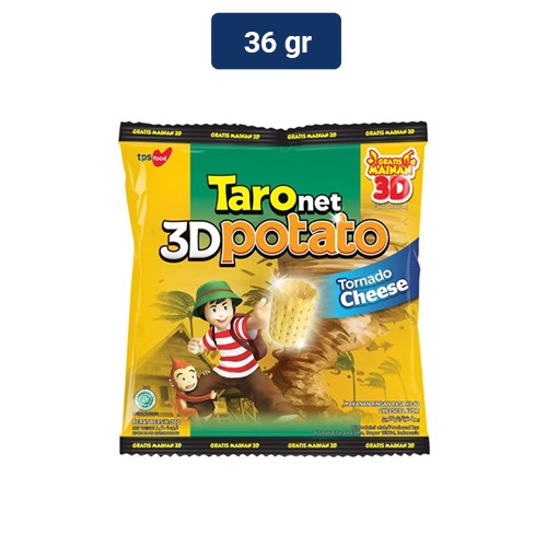 Jual Taro 3D Snack Tornado Cheese 36 gr | Shopee Indonesia
