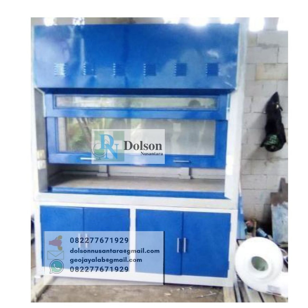 Jual Lemari Asam FULL STEEL EPOXY 150 x 60 x 200 Laboratorium Fumehood ...