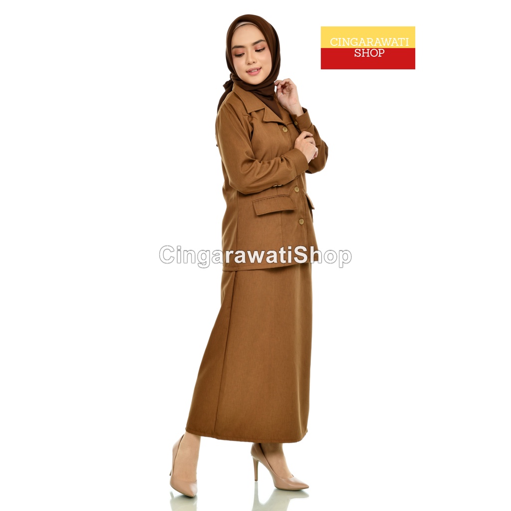Jual Seragam Pns Wanita Baju Pemda Wanita Baju Dinas Wanita Setelan Rok Pns Setelan Seragam ...
