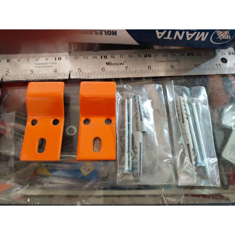 Jual bracket breket penyangga besi kait wastafel cuci tangan cantolan ...