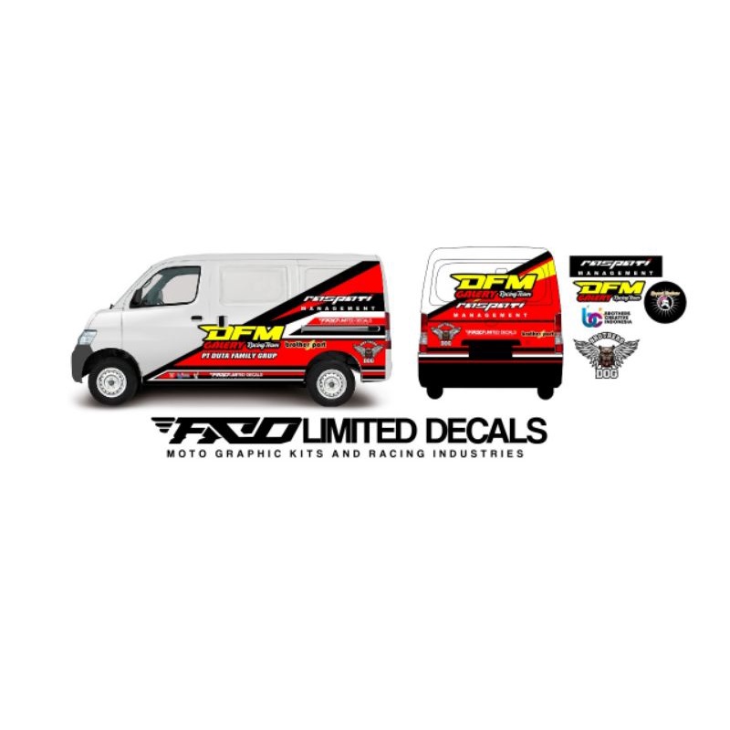 Jual decal mobil grand max costum bebas design sesuai keinginan ...