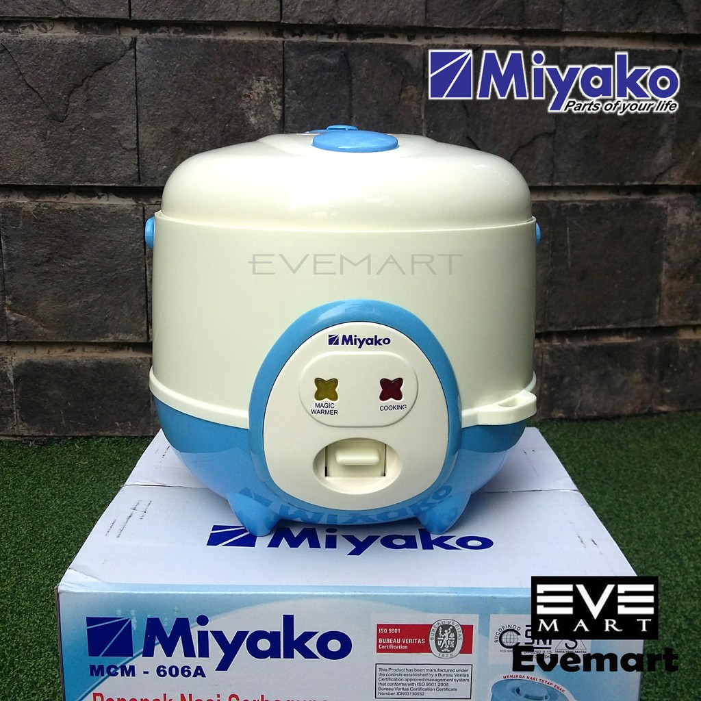 Jual MIYAKO Magic Com MCM606A / Rice Cooker 0.6 Liter MCM-606A / MCM ...