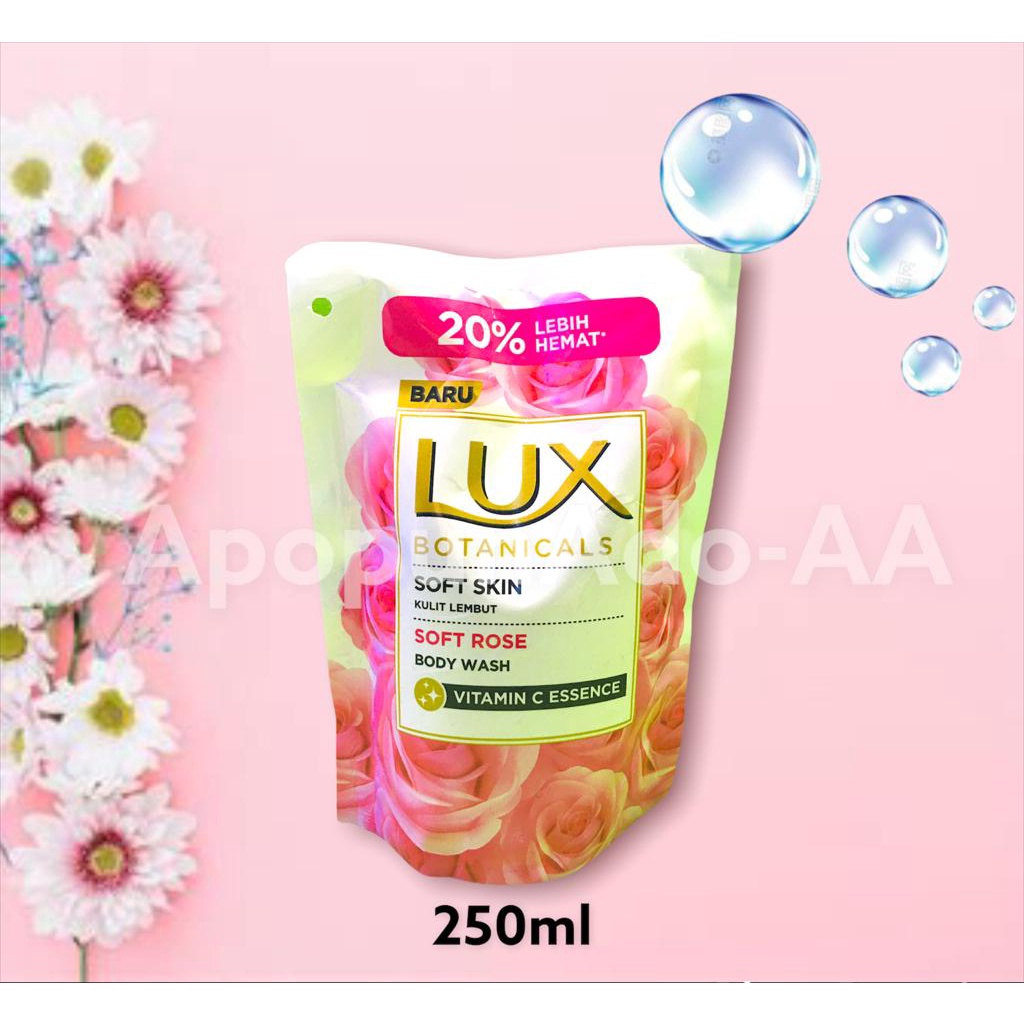 Jual Lux Sabun Cair Soft Rose Isi Ulang 250 ml | Shopee Indonesia