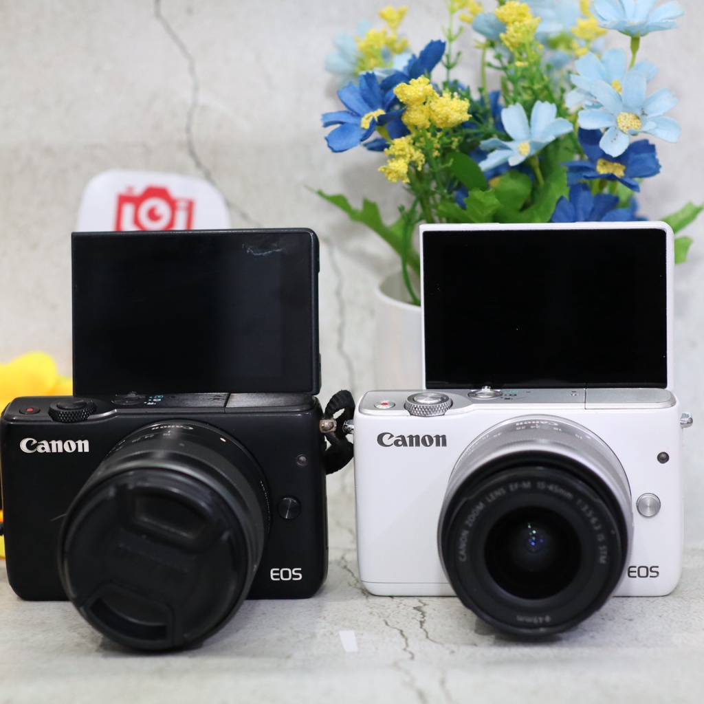 Jual Canon M10 Lensa Lensa Kit 15-45mm Original Kamera Mirrorless - VG ...