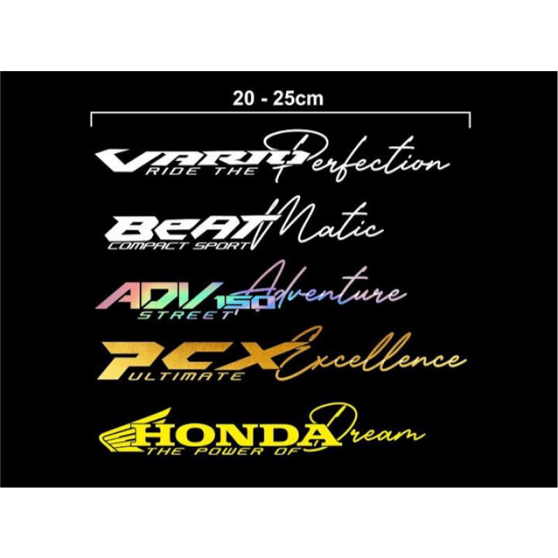 Jual Stiker cutting nama motor | Shopee Indonesia