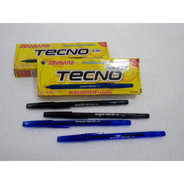 Jual Pen Standard Techno [12 pcs] | Shopee Indonesia