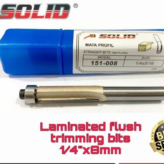 Jual Mata router mata profil 151-008 laminated flush 8mm SOLID | Shopee Indonesia