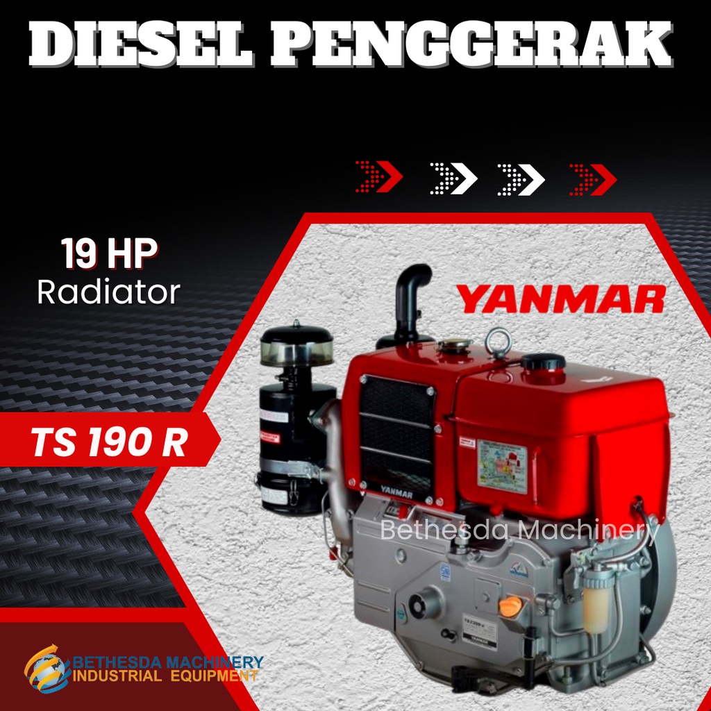 Jual Mesin Penggerak / Diesel Engine 19 Hp / Pk YANMAR TS 190 R | Shopee Indonesia
