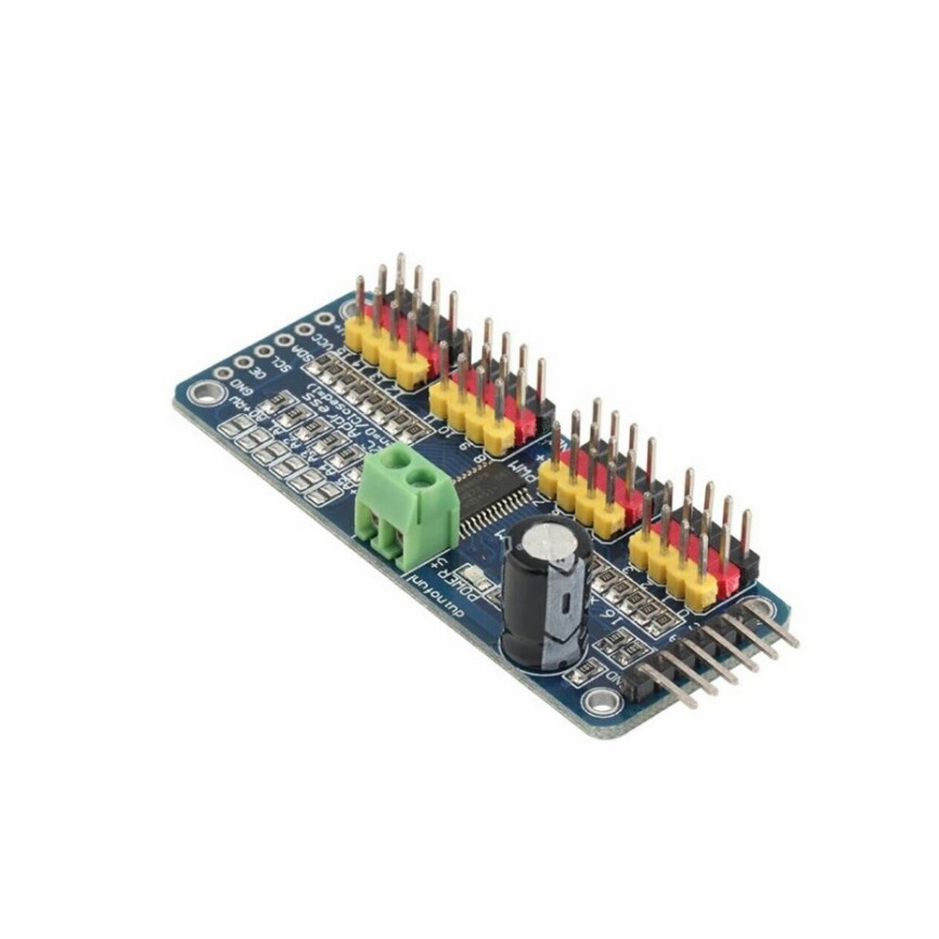 Jual Modul PCA9685 16 Channel 12 bit PWM I2C Servo Motor Driver Module ...