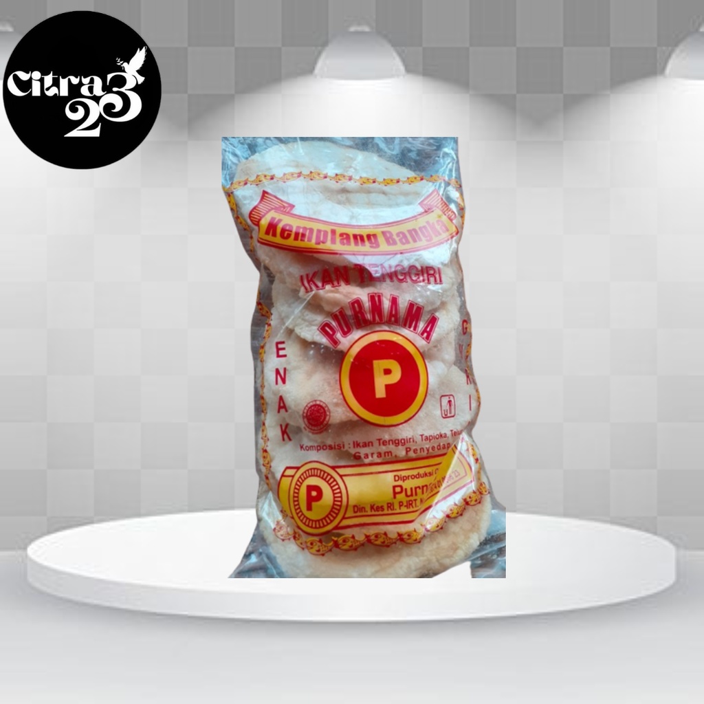 Jual Kerupuk Kemplang Bangka Merk Purnama - Isi 8 Pcs Gurih Nikmat ...