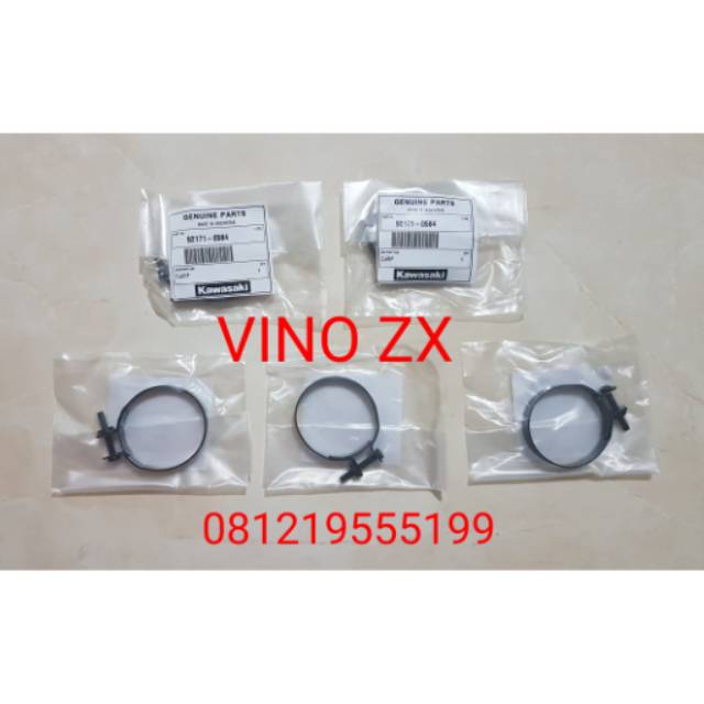 Jual Braket Klem Clamp Intake Manifol Manipol Karbu Filter Ninja RR 150 ...