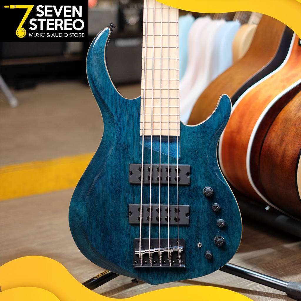 Jual SIRE MARCUS MILLER M2 5 STRING BASS TBL Transparent Blue 2nd GEN ...