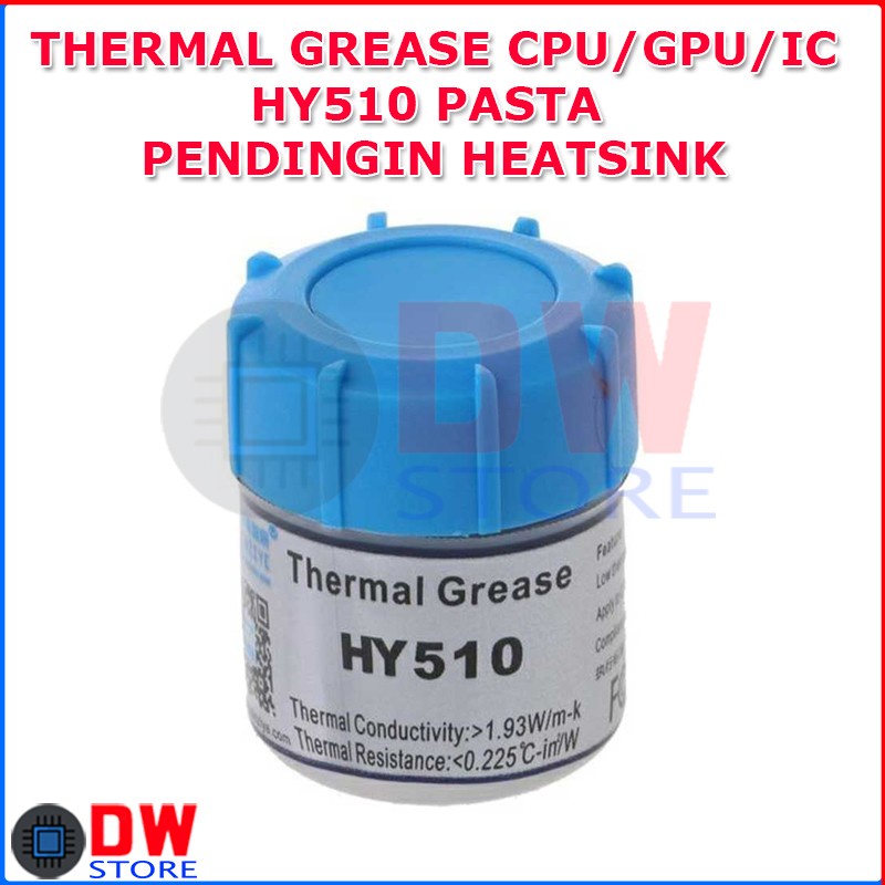 Jual HY510 THERMAL GREASE CPU/GPU/IC HY-510 PASTA PENDINGIN HEATSINK ...