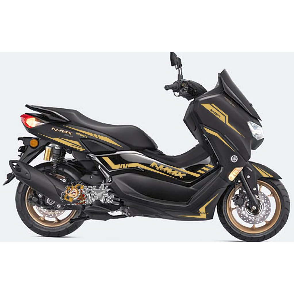 Jual Striping Stiker Lis Body Motor Yamaha OLD N Max 2015 2016 2017 ...