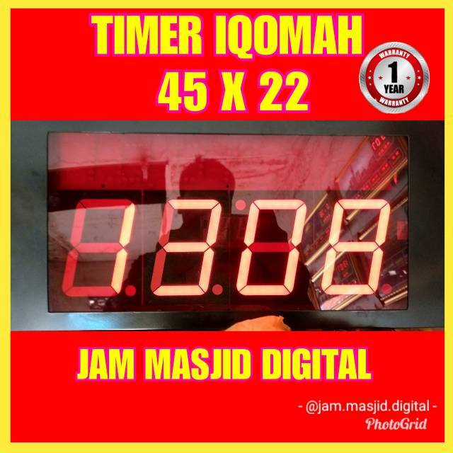 Jual TIMER IQOMAH (SEVEN SEGMENT) | Shopee Indonesia