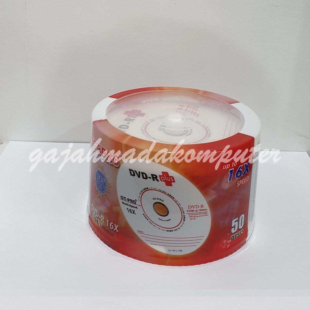 Jual CD Kosong GT-PRO DVD-R PLUS | Shopee Indonesia