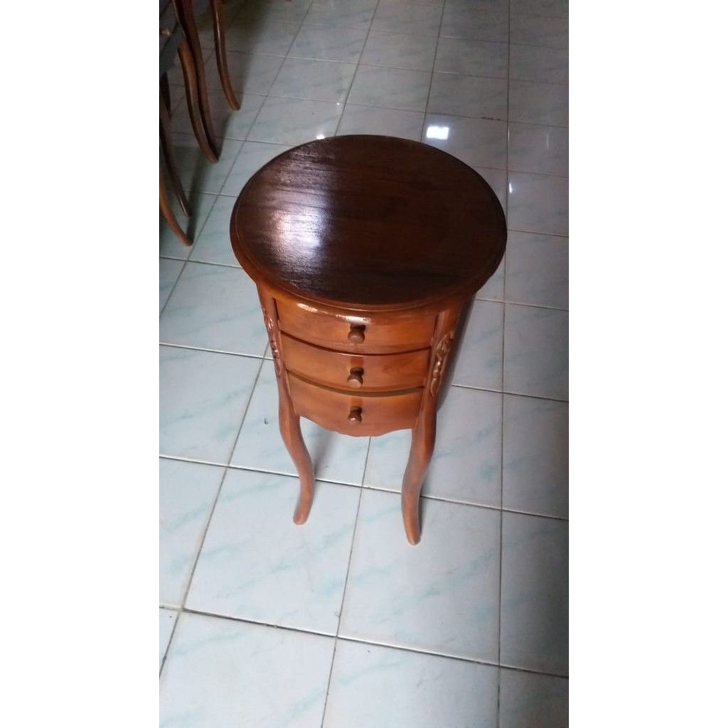 Jual Meja Cempolong Bedside Table UD. Barep Jati | Shopee Indonesia