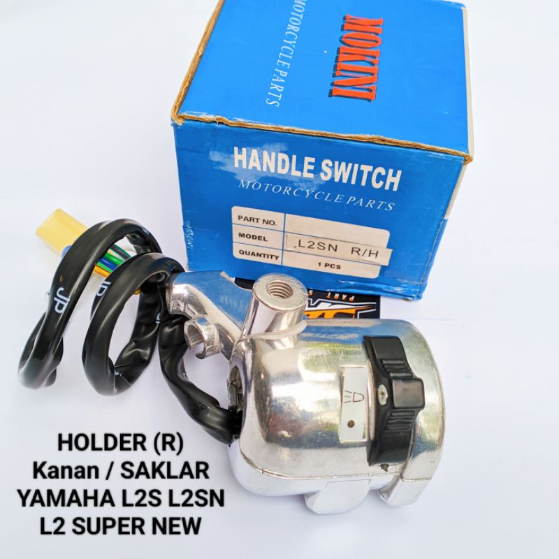Jual HOLDER (R) Kanan / SAKLAR YAMAHA L2S L2SN L2 SUPER NEW | Shopee ...