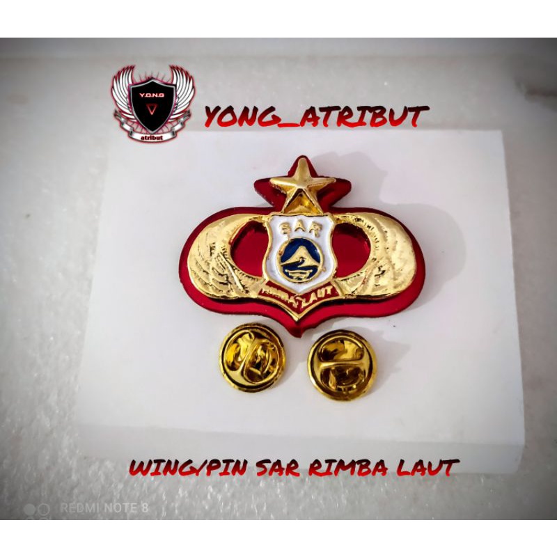 Jual ⭐⭐⭐⭐⭐ PIN/WING SAR RIMBA LAUT POLRI PIN PERINTIS | Shopee Indonesia