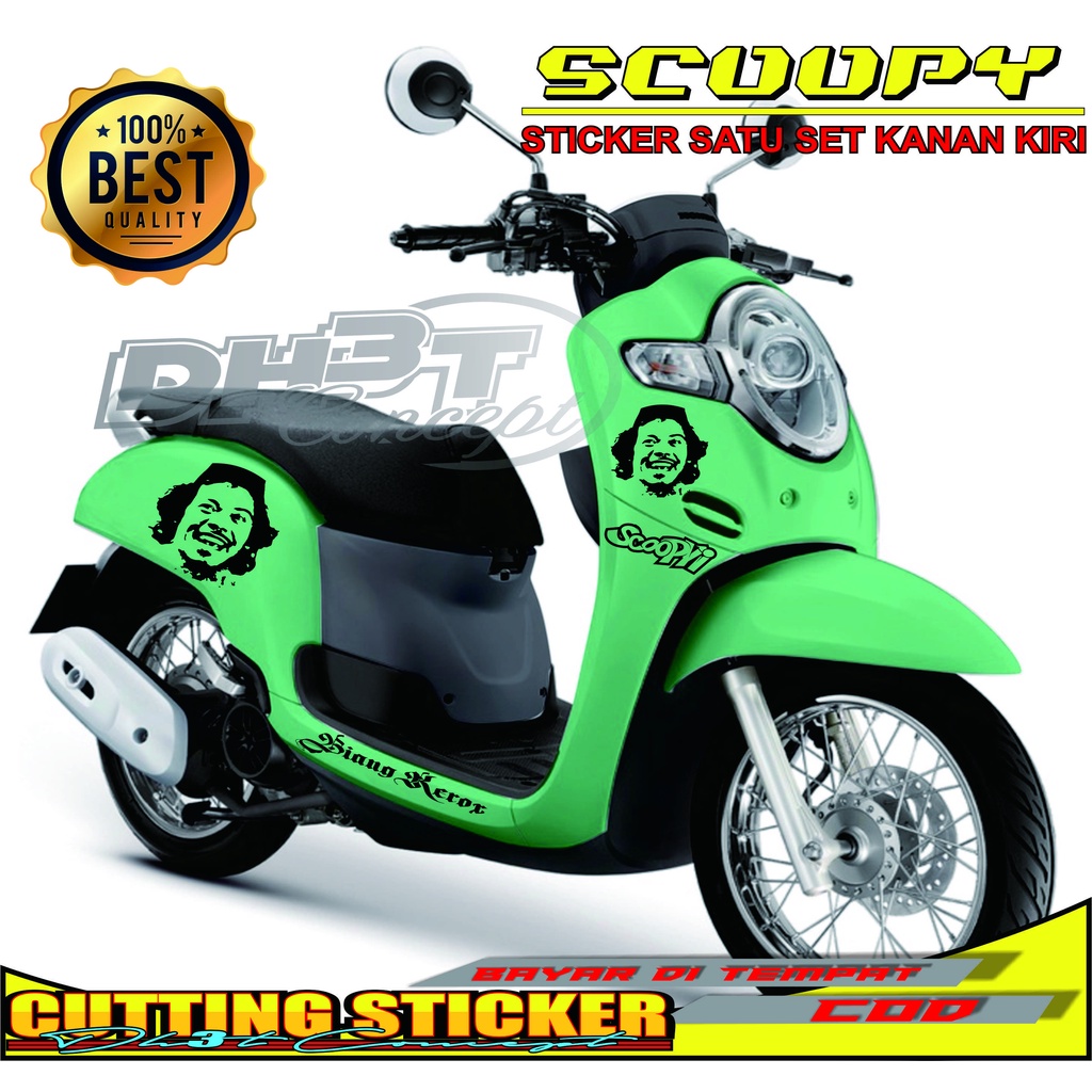 Jual STICKER SCOOPY BENYAMIN CUTTING STICKER GAMBAR BENYAMIN SCOOPY ...