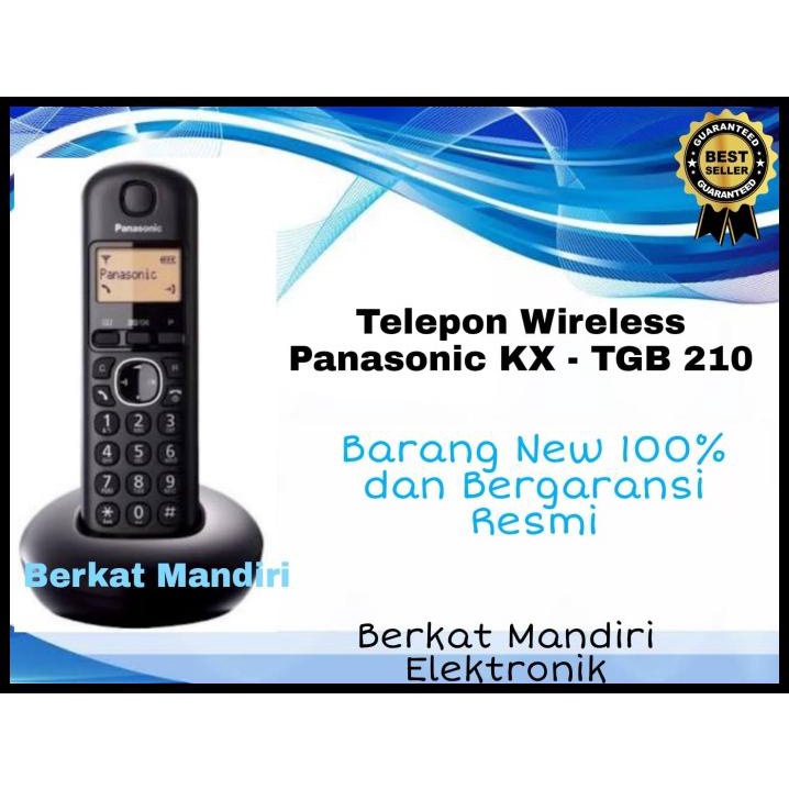Jual Panasonic Kx-Tgb 210 Telepon Wireless | Shopee Indonesia