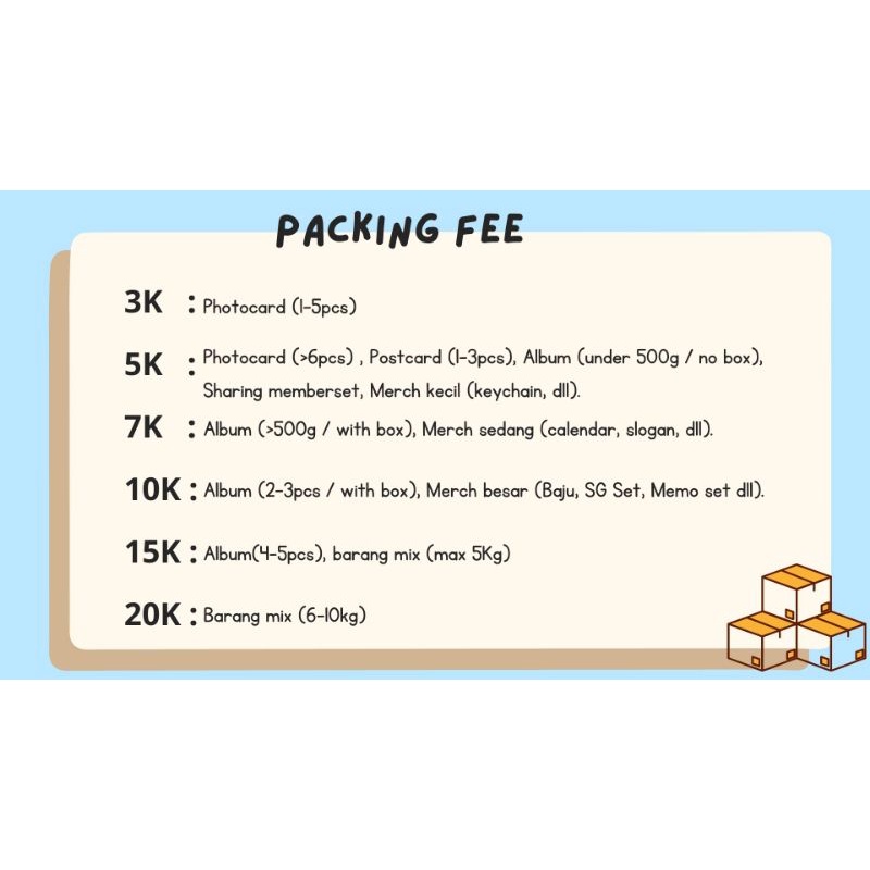 Jual Packing Fee Hoonie (BACA DESK!) | Shopee Indonesia